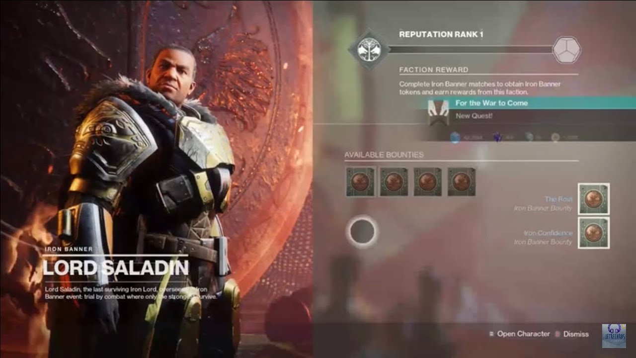 Destiny 2 - Lord Saladin Location - YouTube