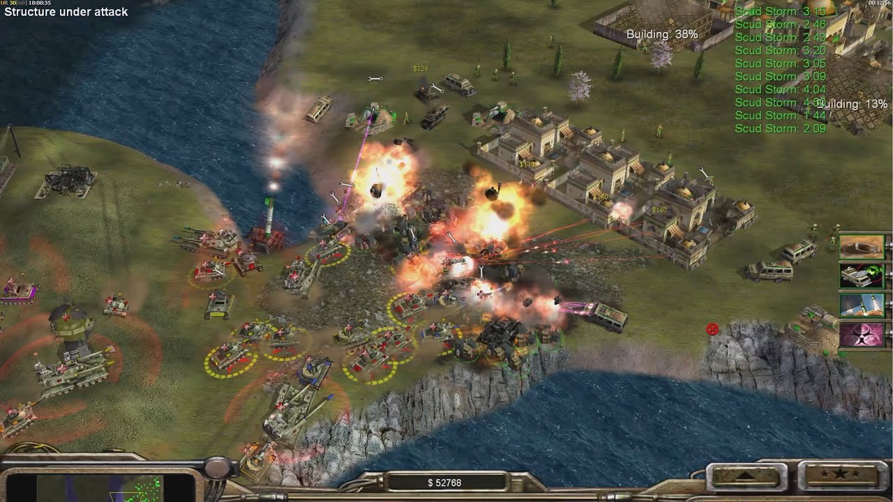 GLA Toxin - Command & Conquer Generals Zero Hour - 1 vs 7 HARD Gameplay ...