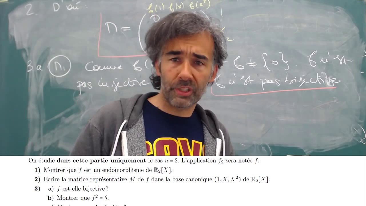 5. Exercice n°3. Bijectivité d'un endomorphisme. Prépa HEC - ECE - ECS ...