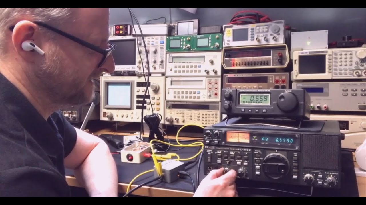 #141 Mini whip HF Active Antennas with Nasa HF-4E and Icom R70 - YouTube