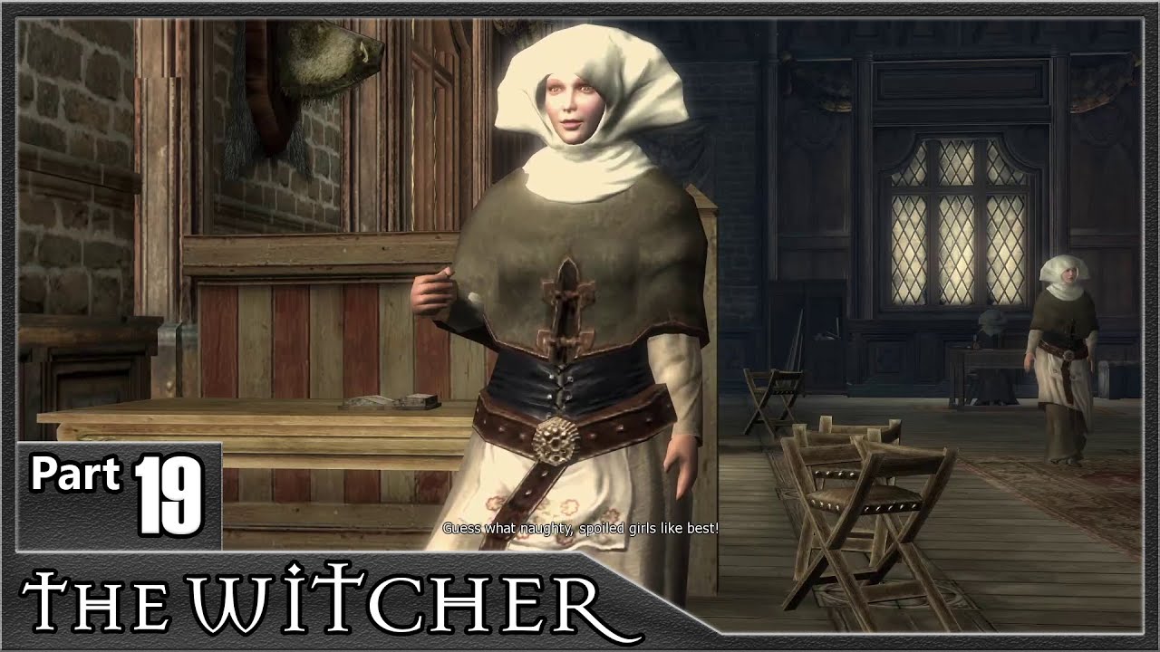 The Witcher 1, Part 19 / Medic in Distress, Kikimore, Cockatrice ...