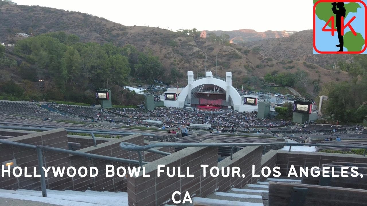 [4K] Hollywood Bowl Full Tour, Los Angeles, CA - YouTube