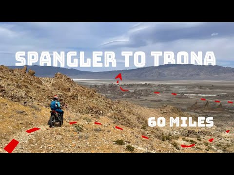The Best of The Mojave: Ridgecrest to Trona Pinnacles dirt bike loop ...