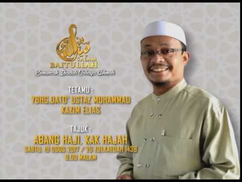 Promo Salam Baitullah (19 Ogos 2017) - YouTube