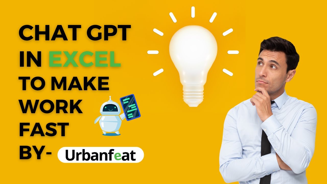 100x Your Excel Skills With Chatgpt π Urbanfeat Youtube