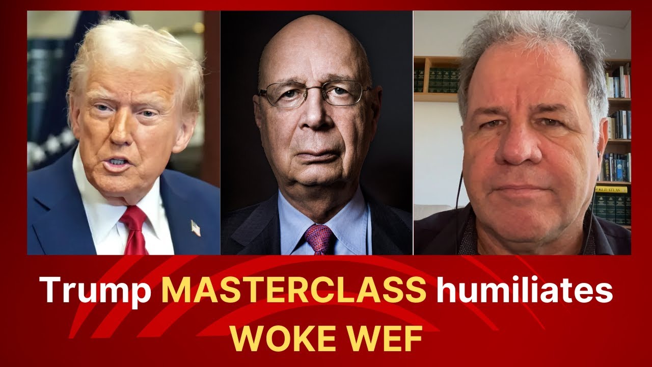 Trump totally DOMINATES the Woke WEF - YouTube