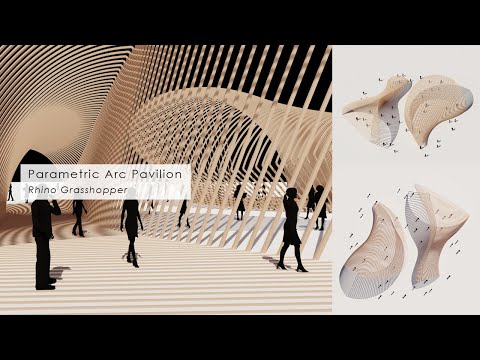 Parametric Arc Pavilion Rhino Grasshopper Tutorial
