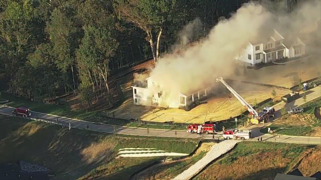 Crews On Scene Of Fire In Howard County - YouTube