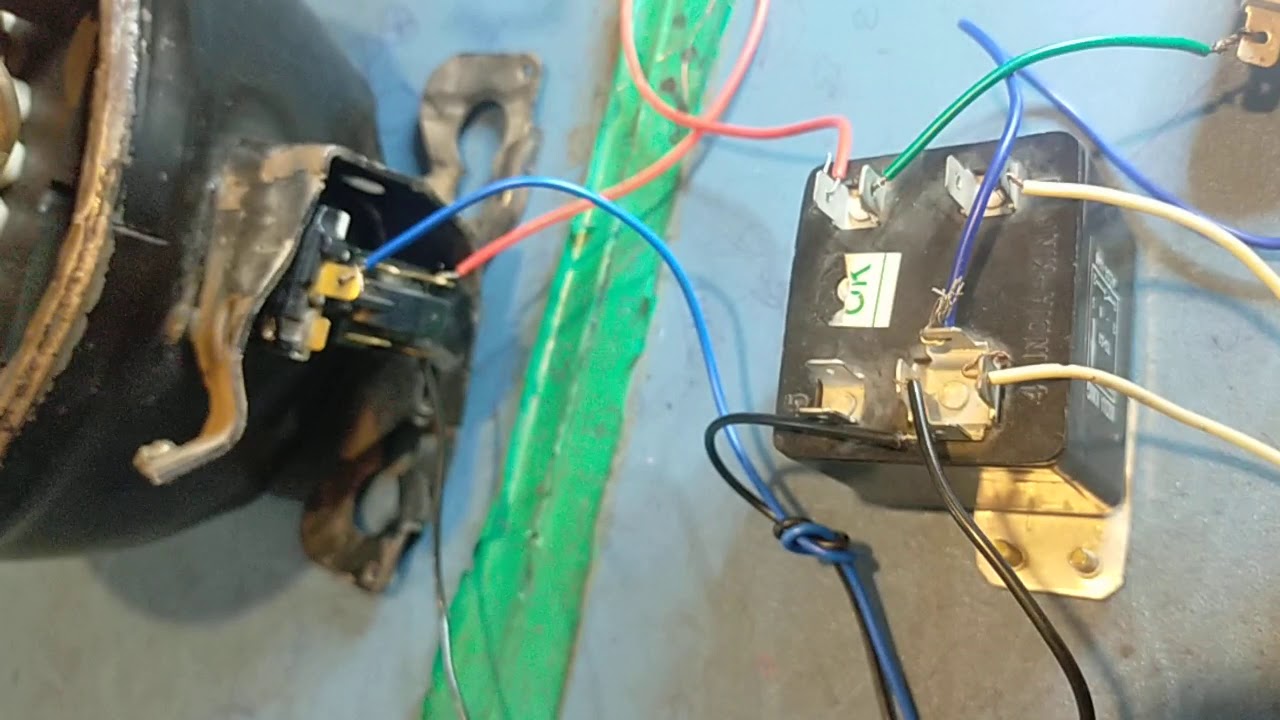 Ac box type relay connection how to apply Relay with running and ...