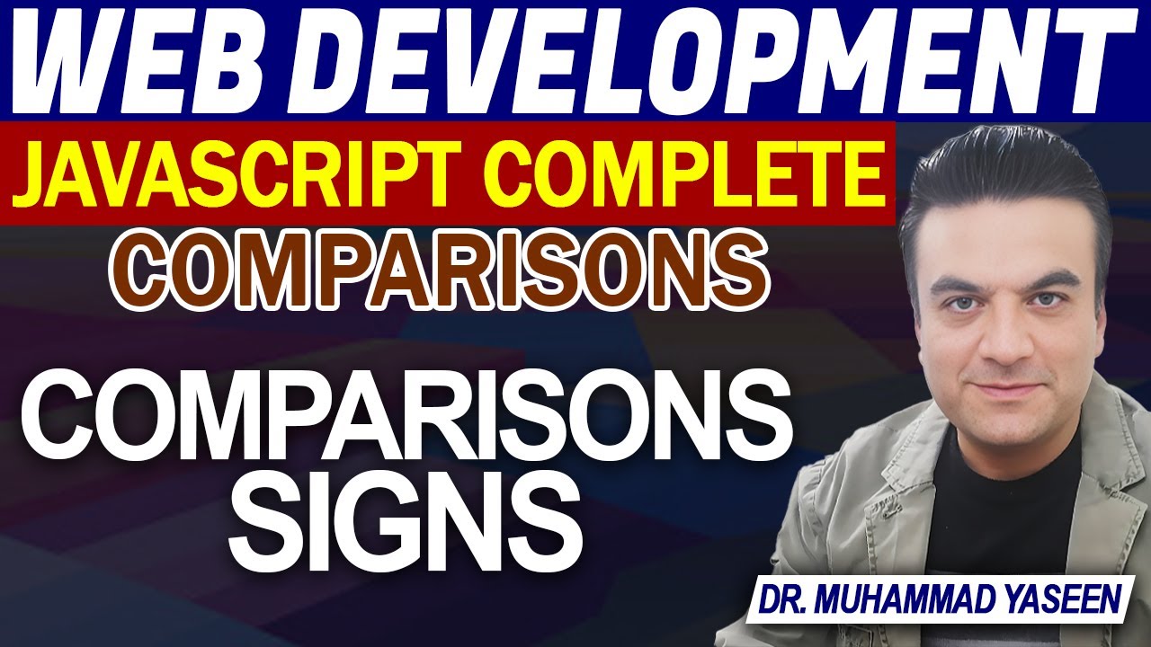 Comparison Signs || JAVA SCRIPT - YouTube
