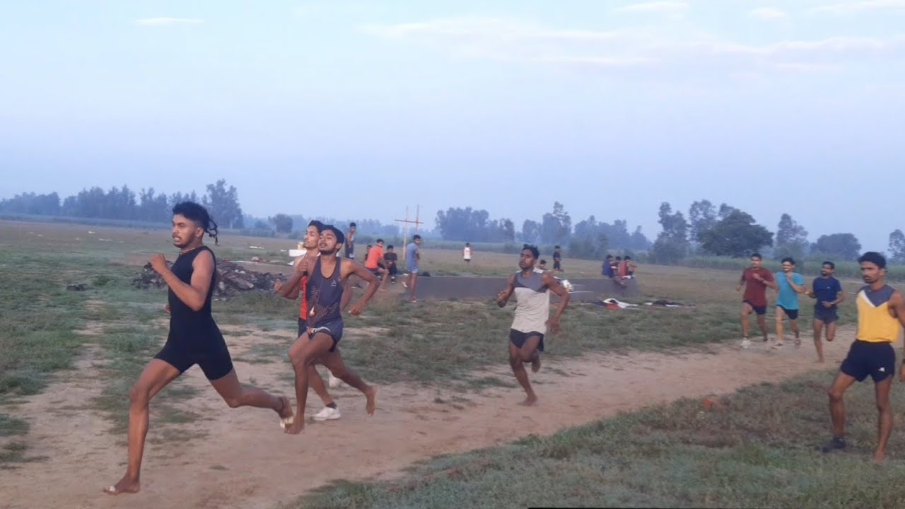 अग्निवीरो का 600 मीटर Speed Workout||Agniveer Bharti - YouTube