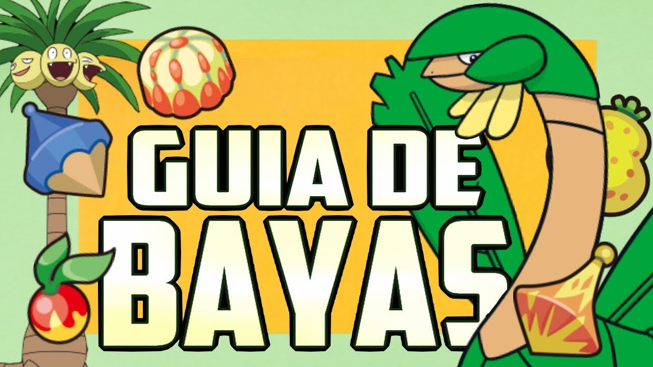 ¡Bayas a tutiplén! | Guía completa de Bayas en Pokémon - YouTube
