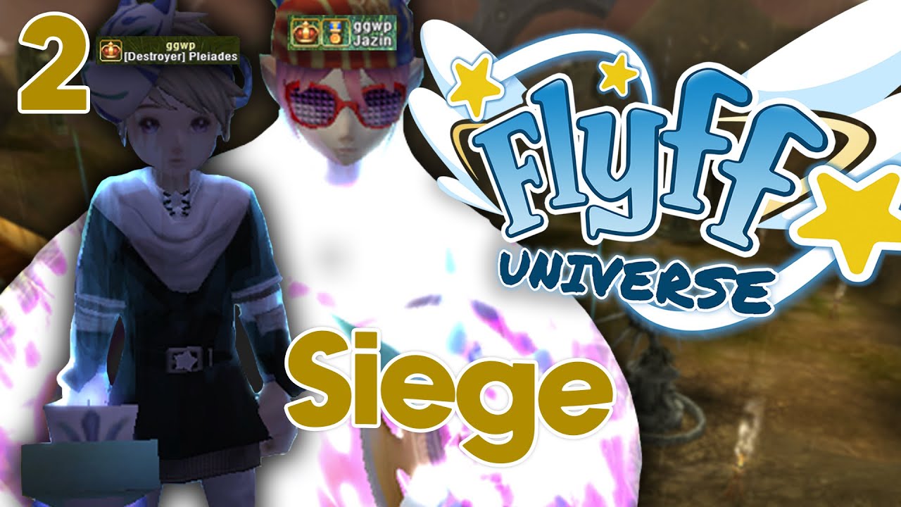 Flyff Universe Second Guild Siege (Global Totemia Server) - YouTube