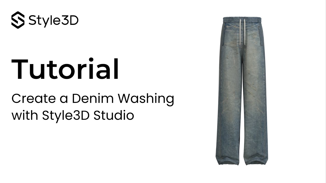 Style3D - Fashion Technology | Denim Washing Effect Making - YouTube