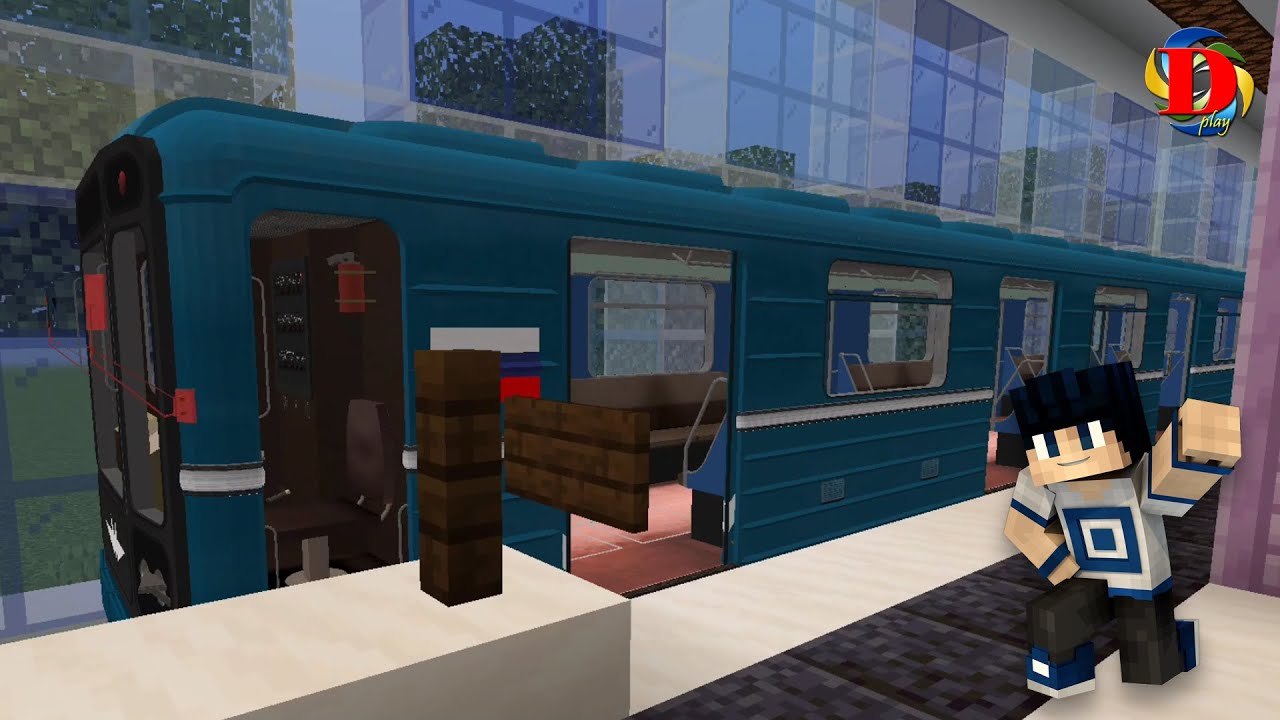Обкатка Форестовского метро в майнкрафт. SUBWAY IN MINECRAFT. Minecraft ...