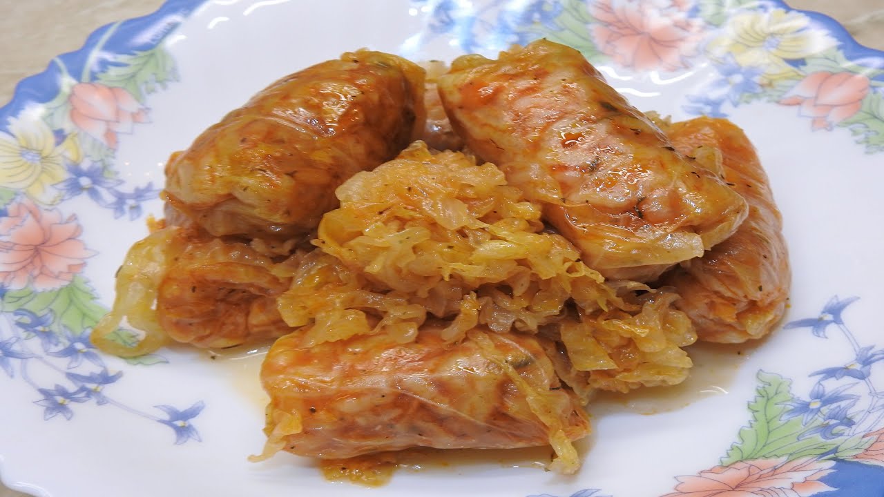 Sarmale de post cu orez reteta ca la manastire - YouTube