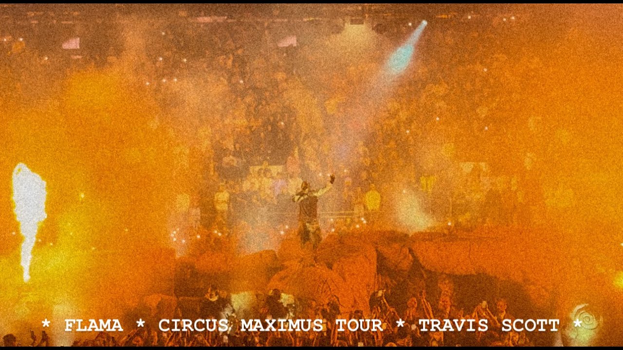 TRAVIS SCOTT * CIRCUS MAXIMUS TOUR * LIVE * MADISON SQUARE GARDEN NYC ...