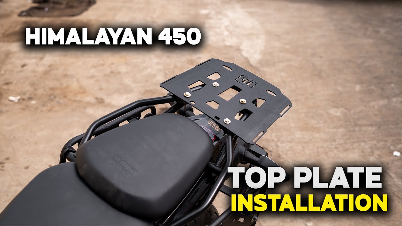 Himalayan 450 | Top plate installation | HT Exhaust | Hi-Tech ...