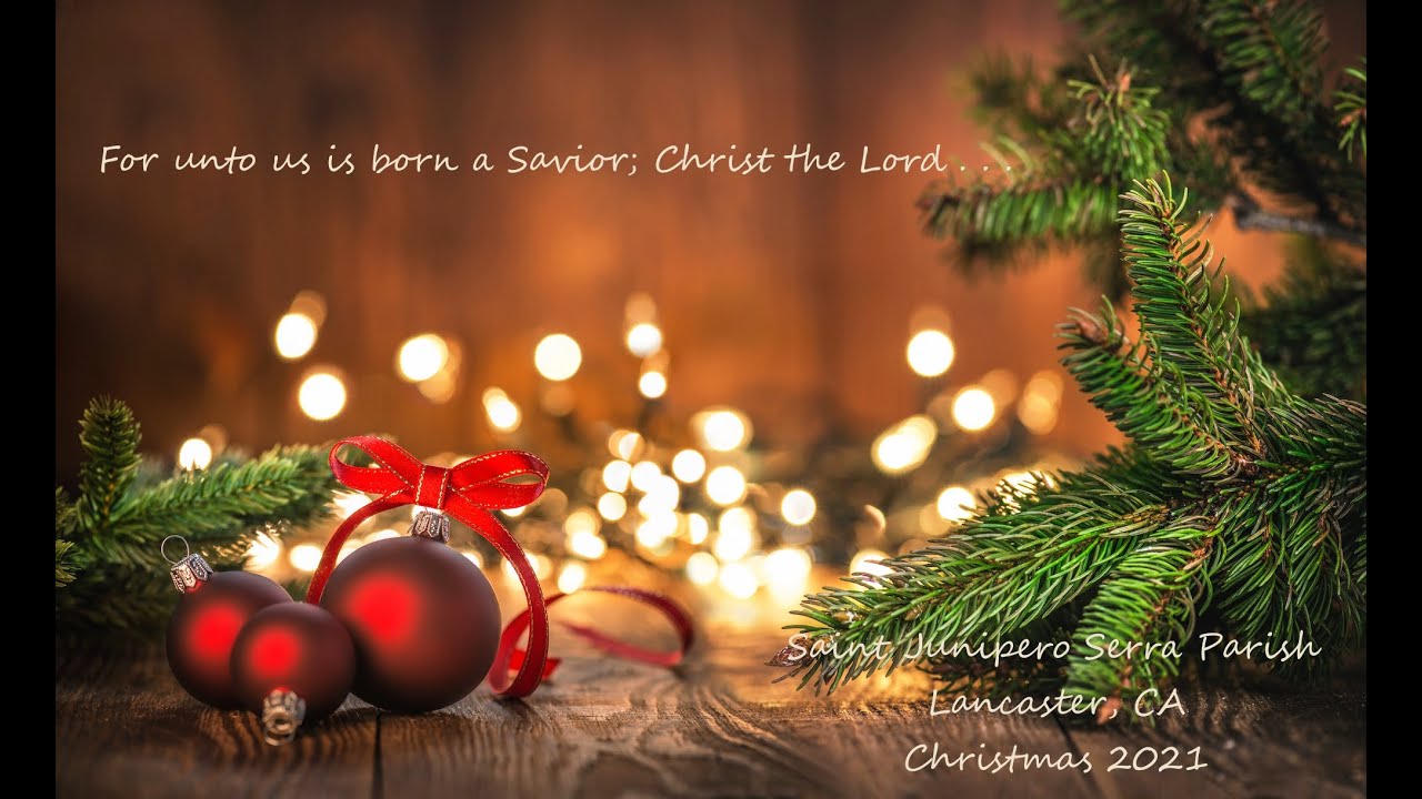 Christmas Mass, Celebrant: Rev. Norbert Joseph C.S.J. - YouTube