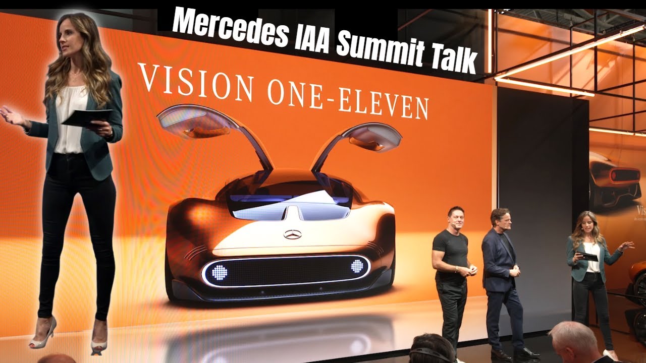 Mercedes Benz IAA Summit Talk 2023 About Future Vehicles and Technology ...