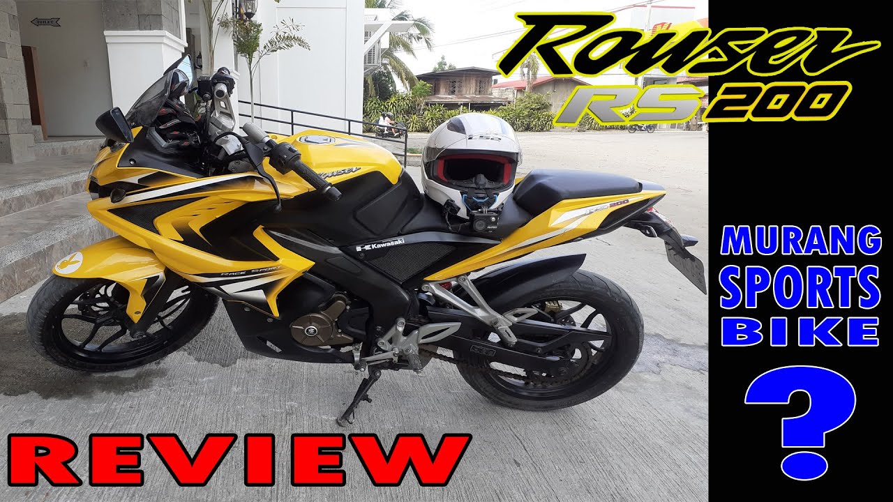BAJAJ ROUSER RS200 REVIEW - YouTube