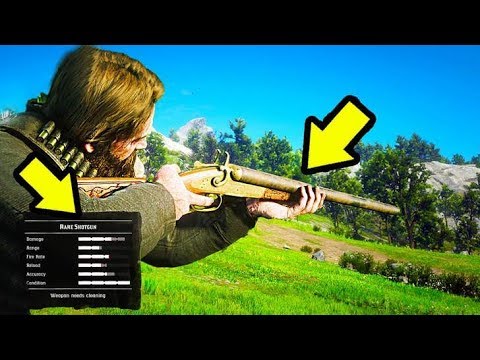 SECRET LEGENDARY RARE SHOTGUN LOCATION in Red Dead Redemption 2! RDR2 ...