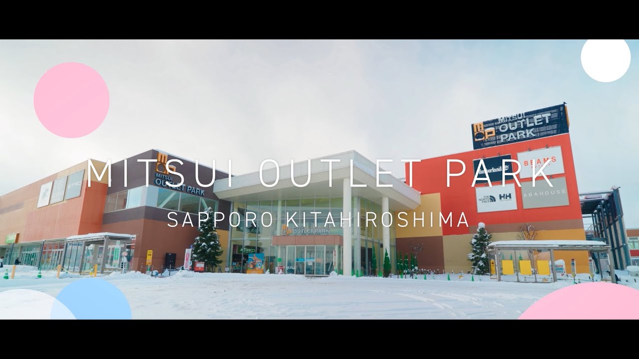 MITSUI OUTLET PARK SAPPORO KITAHIROSHIMA - YouTube