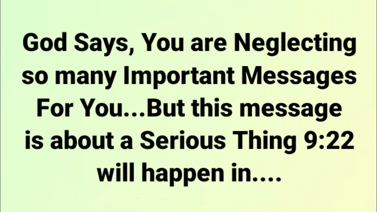 🌈"GOD MESSAGE TODAY" God Says, you are negotiating so many important ...