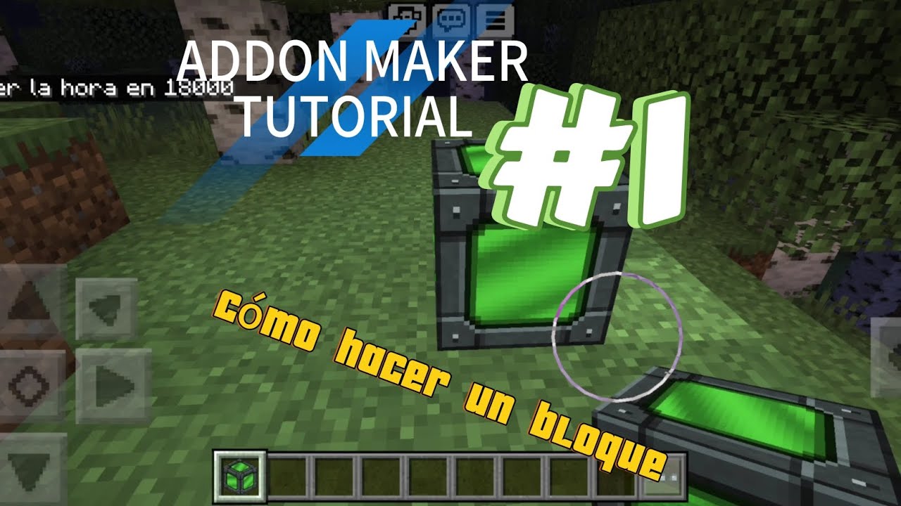 Addons maker tutorial parte 1 como hacer un bloque - YouTube