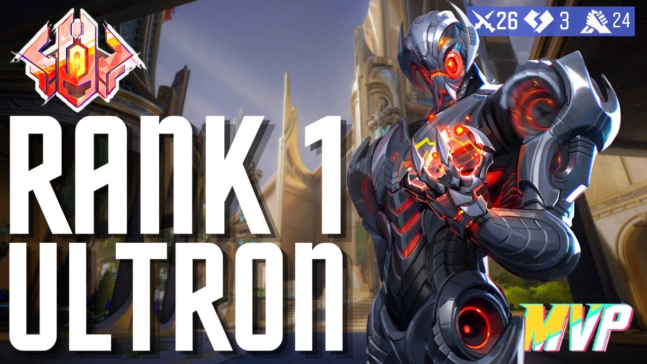 SparkR | Rank 1 Ultron Gameplay | Season 2.5 | Marvel Rivals - YouTube