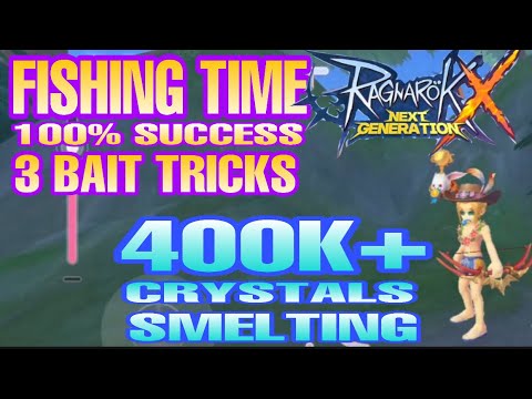 ROX SMELTING AND FISHING how much Crystals can get??? Ragnarok X Next ...