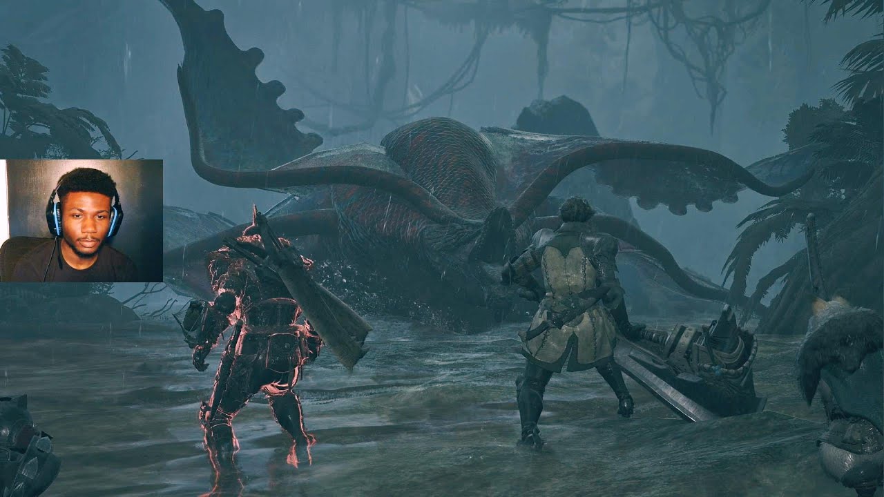 Monster hunter Wilds Epic Water Fight! - YouTube