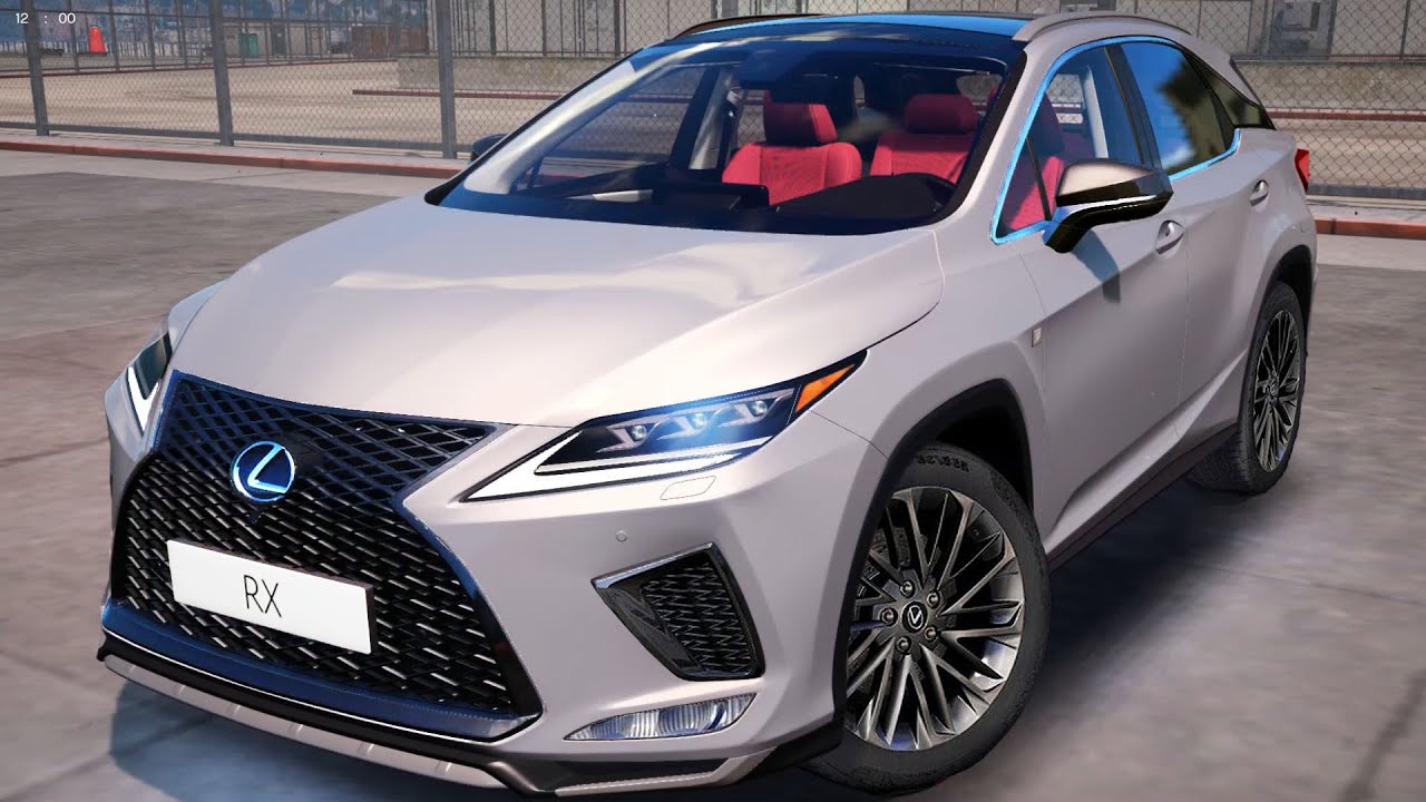 Lexus RX350 F-sport 2021 GTA 5 - YouTube