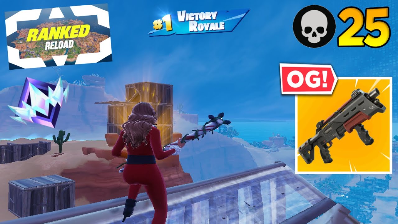 Fortnite Reload | High Kill Solo Ranked Gameplay (Keyboard & Mouse ...