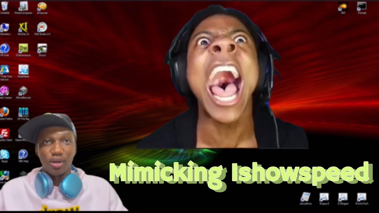 Mimicking Ishowspeed: Ghanaian Content Creator Othniel Mimics ...