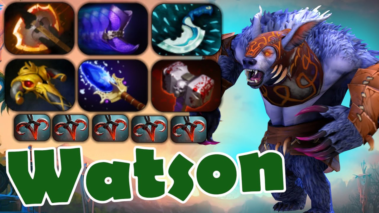 Dota 2 Gameplay Watson Dominates with Ursa - YouTube