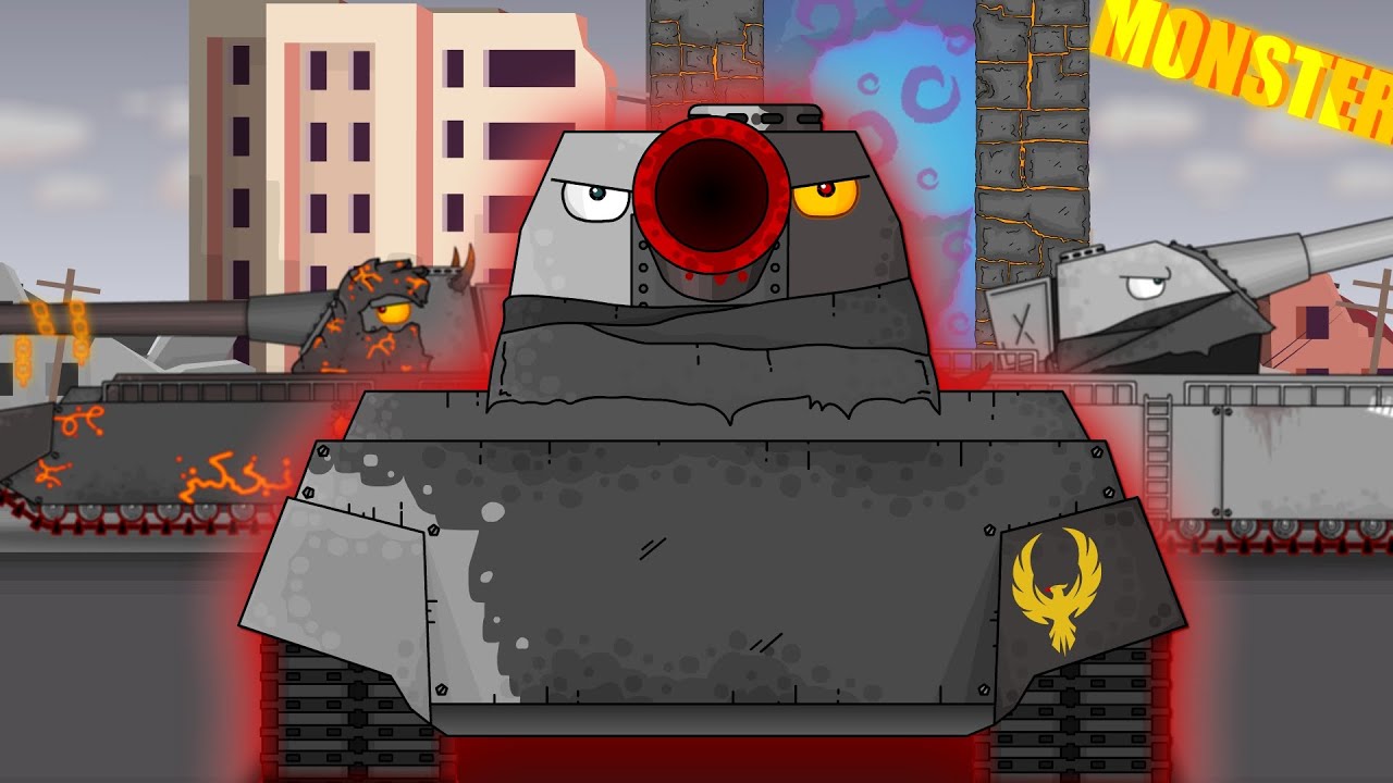 SUMMON MONSTER - MONSTER DESTROYER - cartoon about tanks - YouTube