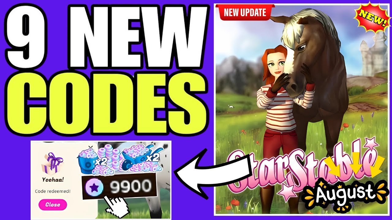 *NEW* STAR STABLE REDEEM CODES 2025 AUGUST | STAR STABLE CODES STAR ...