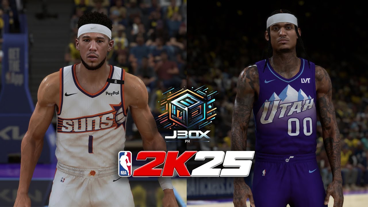NBA 2K25 PC New Gen Mods | Phoenix Suns vs Utah Jazz - YouTube