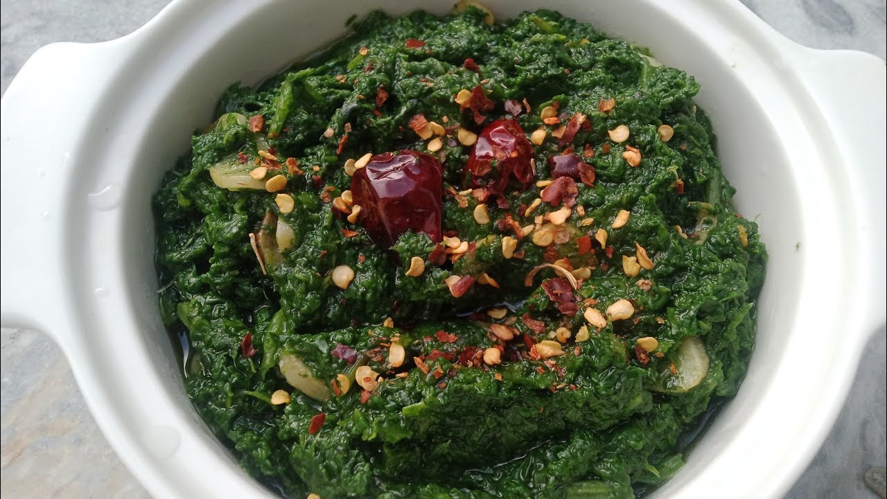 Spinach Recipe Without Spices|پاک ساگ بنانے کا آسان طریقہ|Spinach ...
