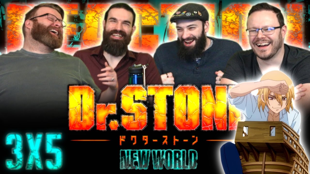 Dr. Stone 3x5 REACTION!! "Science Vessel Perseus" - YouTube