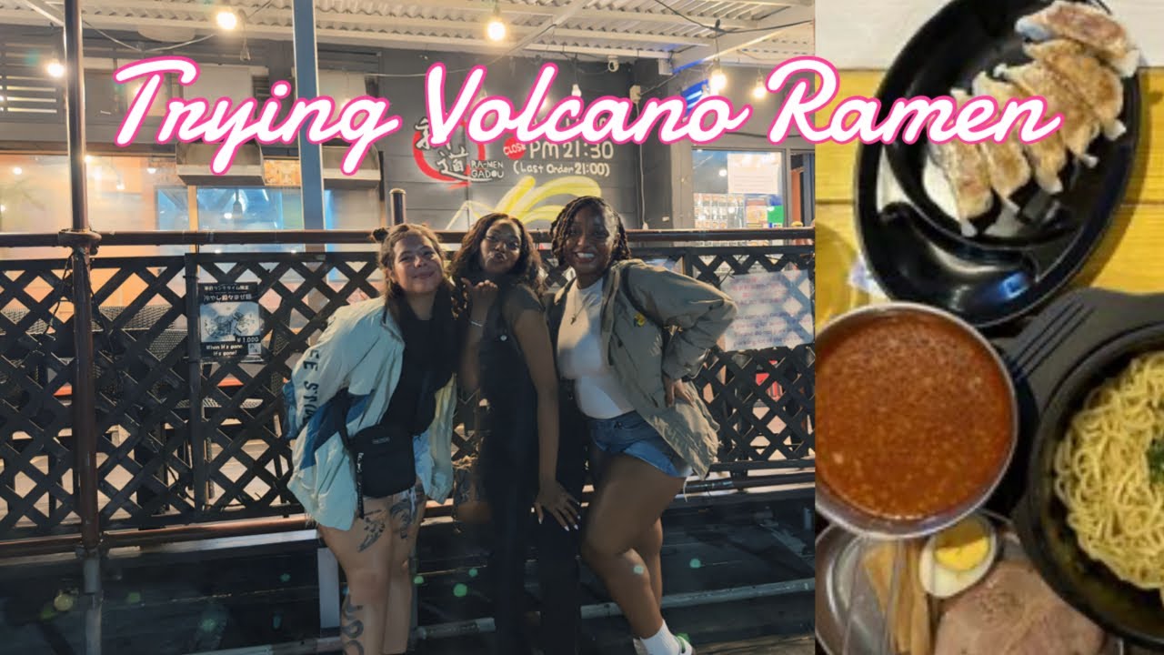 Trying Okinawa’s Famous Volcano Ramen |The Spiciest Noodles in the ...