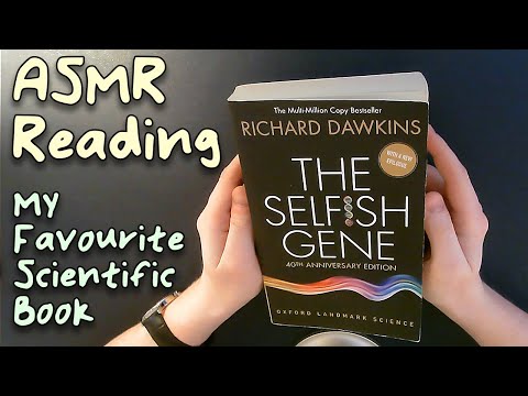 [ASMR] Reading My Favourite Scientific Book | The Selfish Gene 📚🧬