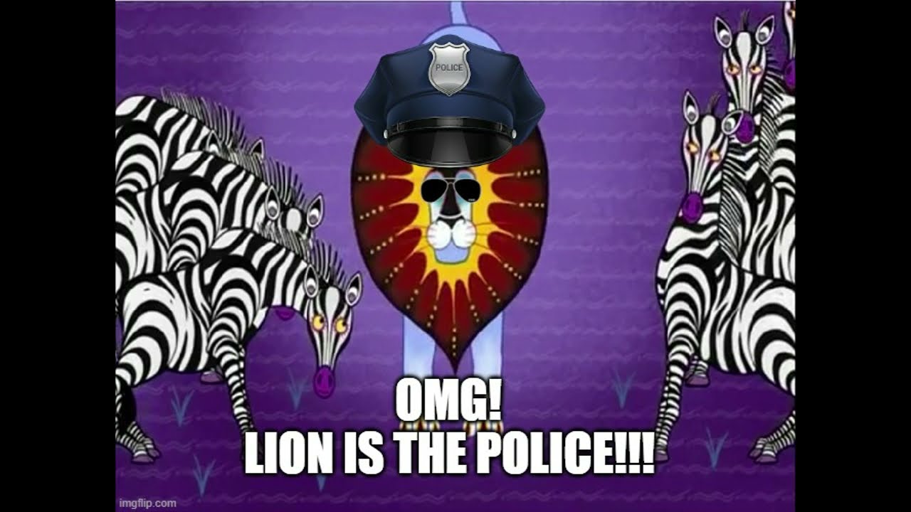 Lion says po-po and turns into a police officer (Another Tinga Tinga ...