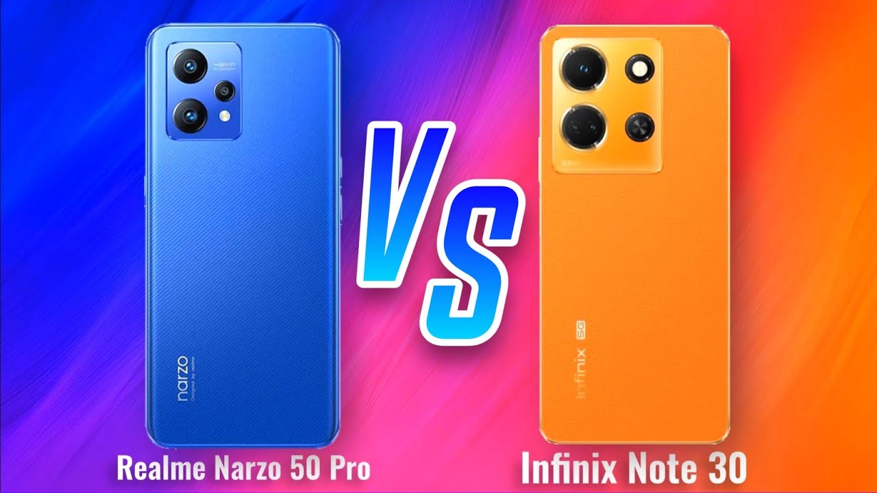 Realme Narzo 50 Pro ⚡ vs ⚡ Infinix Note 30 Full Specifications ...