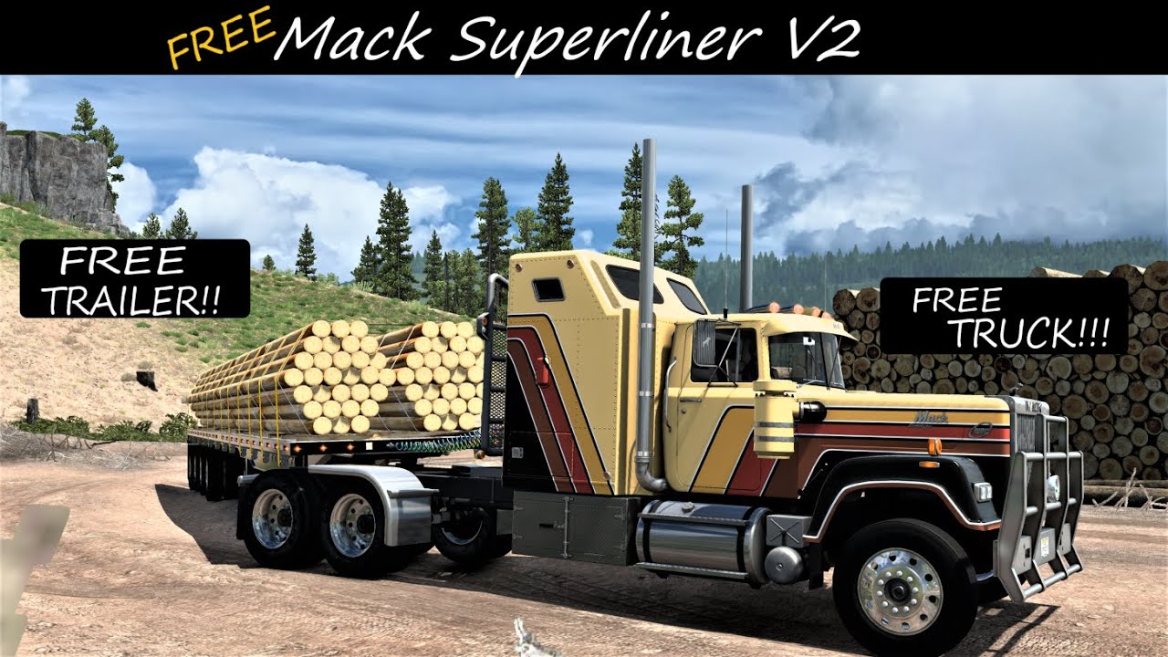*Newly Updated Free* Mack Superliner Logs Hauled Coeur d'Alene to ...