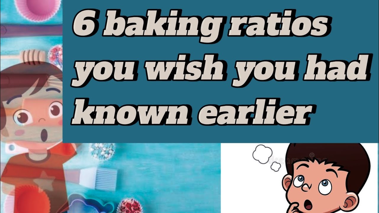 6 important Baking ratios | baking ratios you should know - YouTube