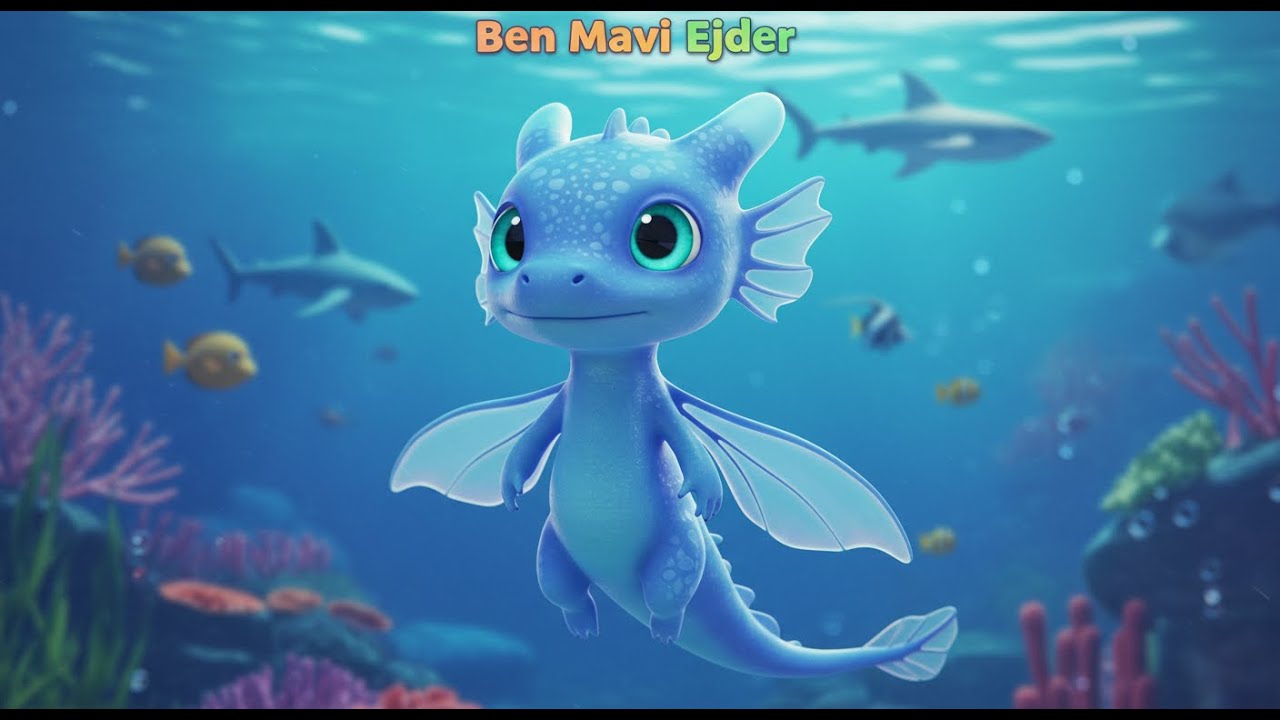 Ben Mavi Ejder! Denizlerin Sevimli Kahramanı #mind360 - YouTube