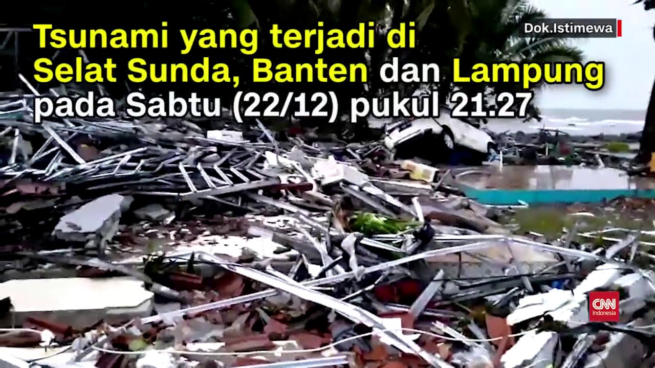 Video Detik-detik Tsunami Anyer Banten, - YouTube