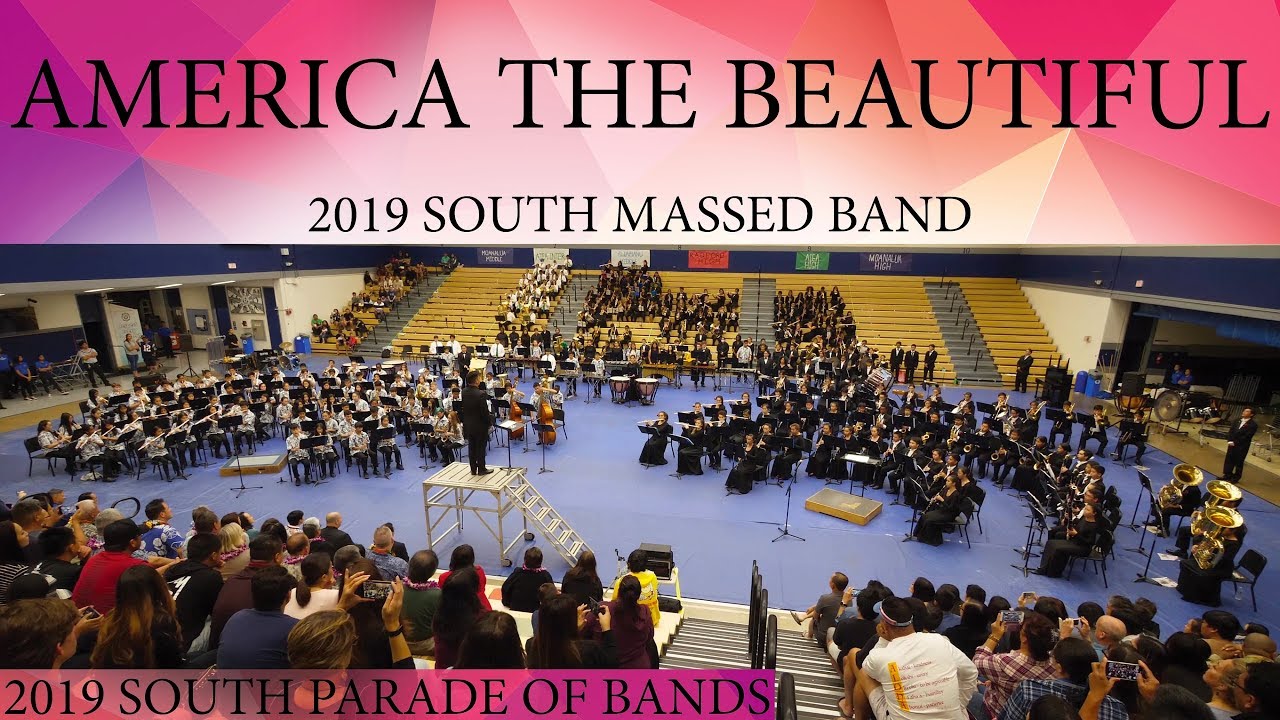 America the Beautiful | Massed Band | 2019 CDBF South POB - YouTube